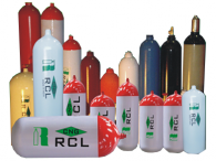 Steel 50 liter gas cylinder 200 bar - PWENT