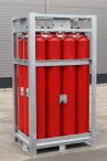 Gas cylinder bundle